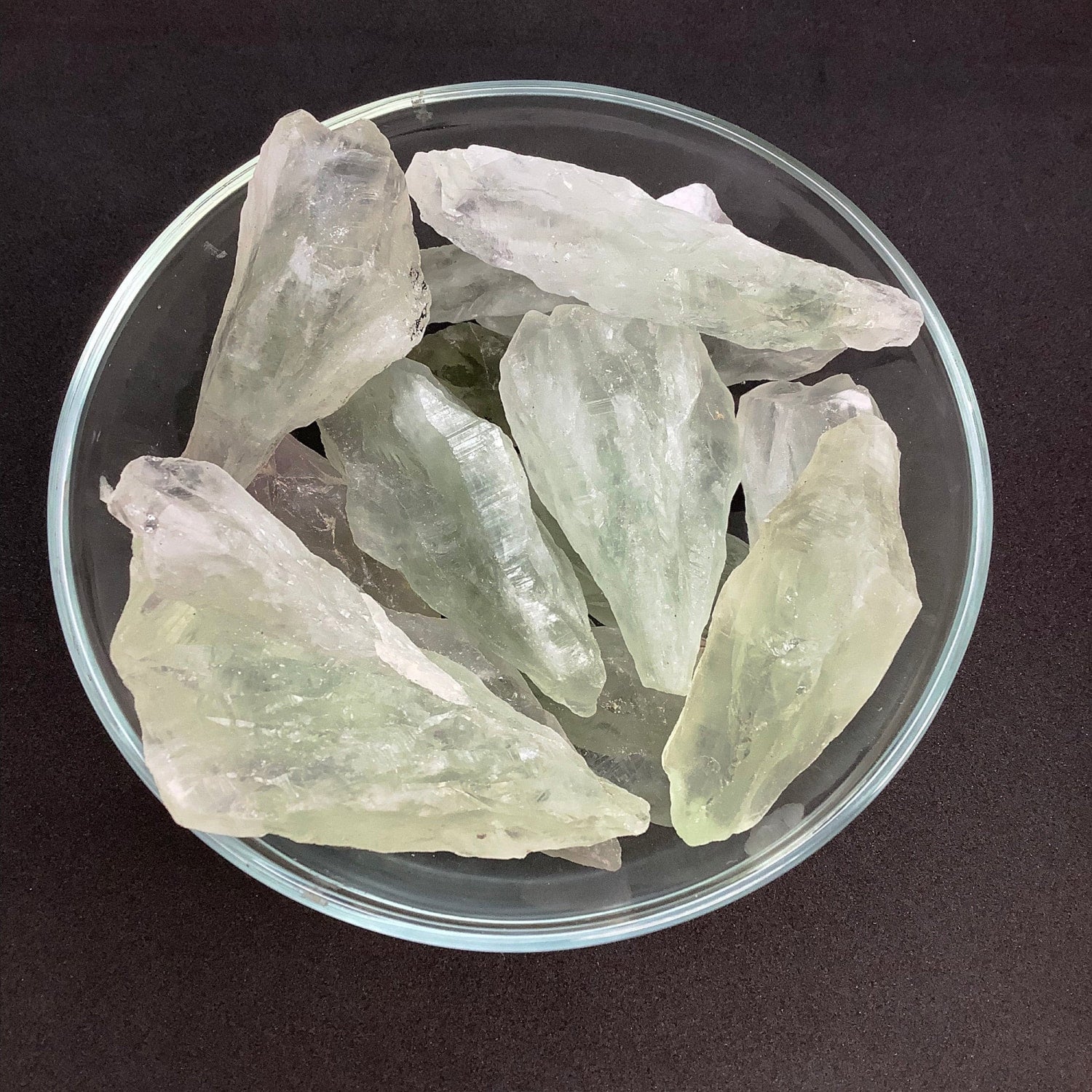 Prasiolite Green Amethyst Rough Piece from Brazil – Bliss Crystals