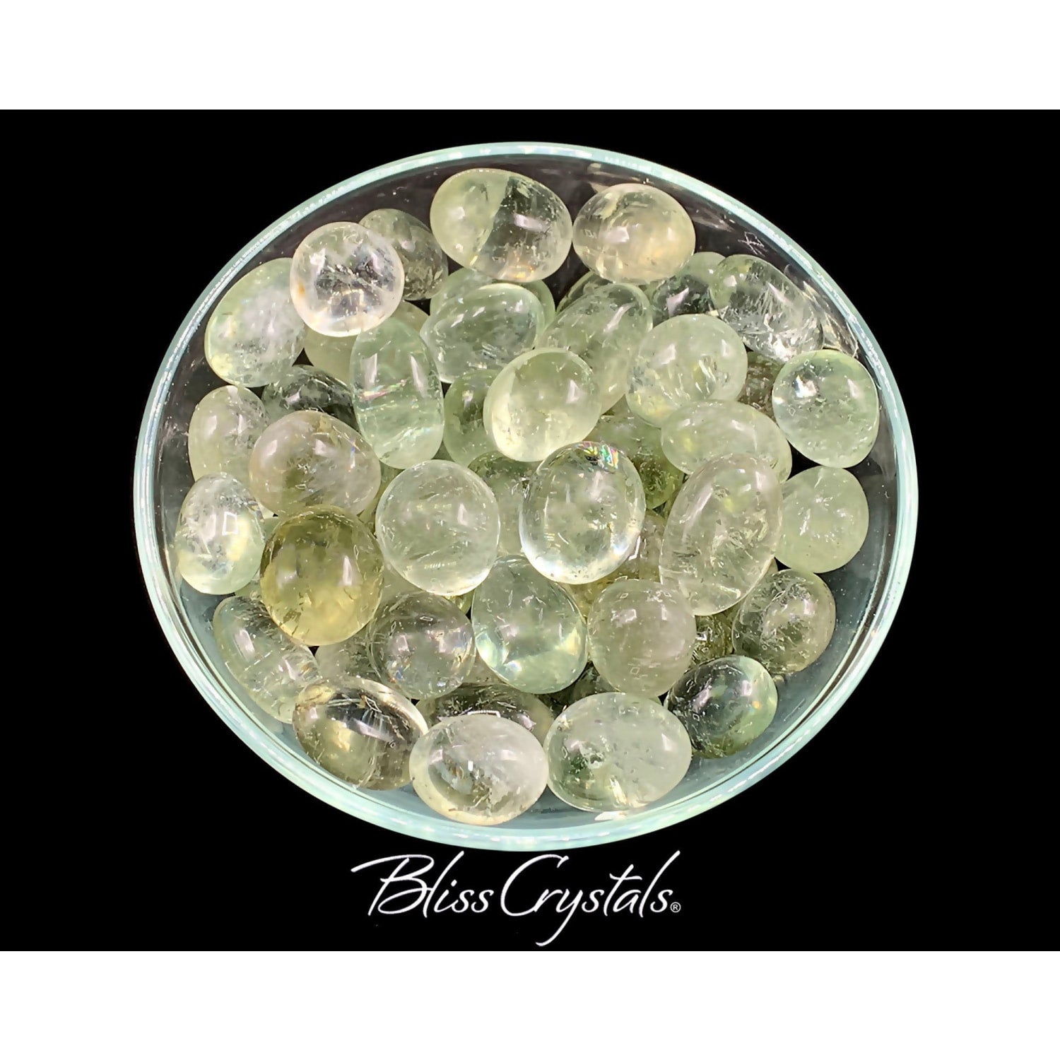 Prasiolite Tumbled Stone Green Amethyst Quartz Grade a – Bliss Crystals