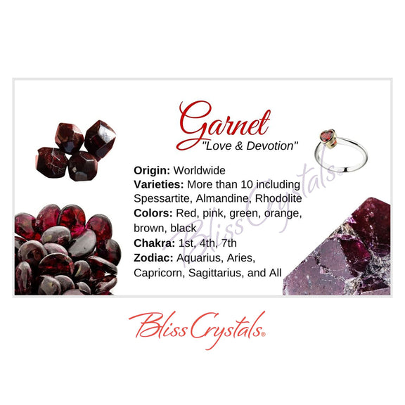 Shop Garnet Collection | Bliss Crystals